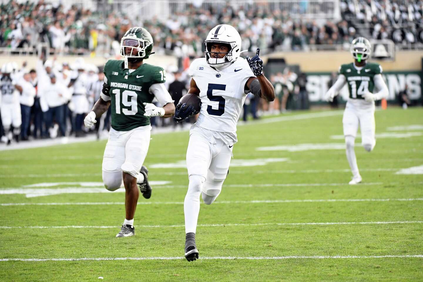 Allen, Ross each score twice in Penn State's 28-10 win over Michigan State