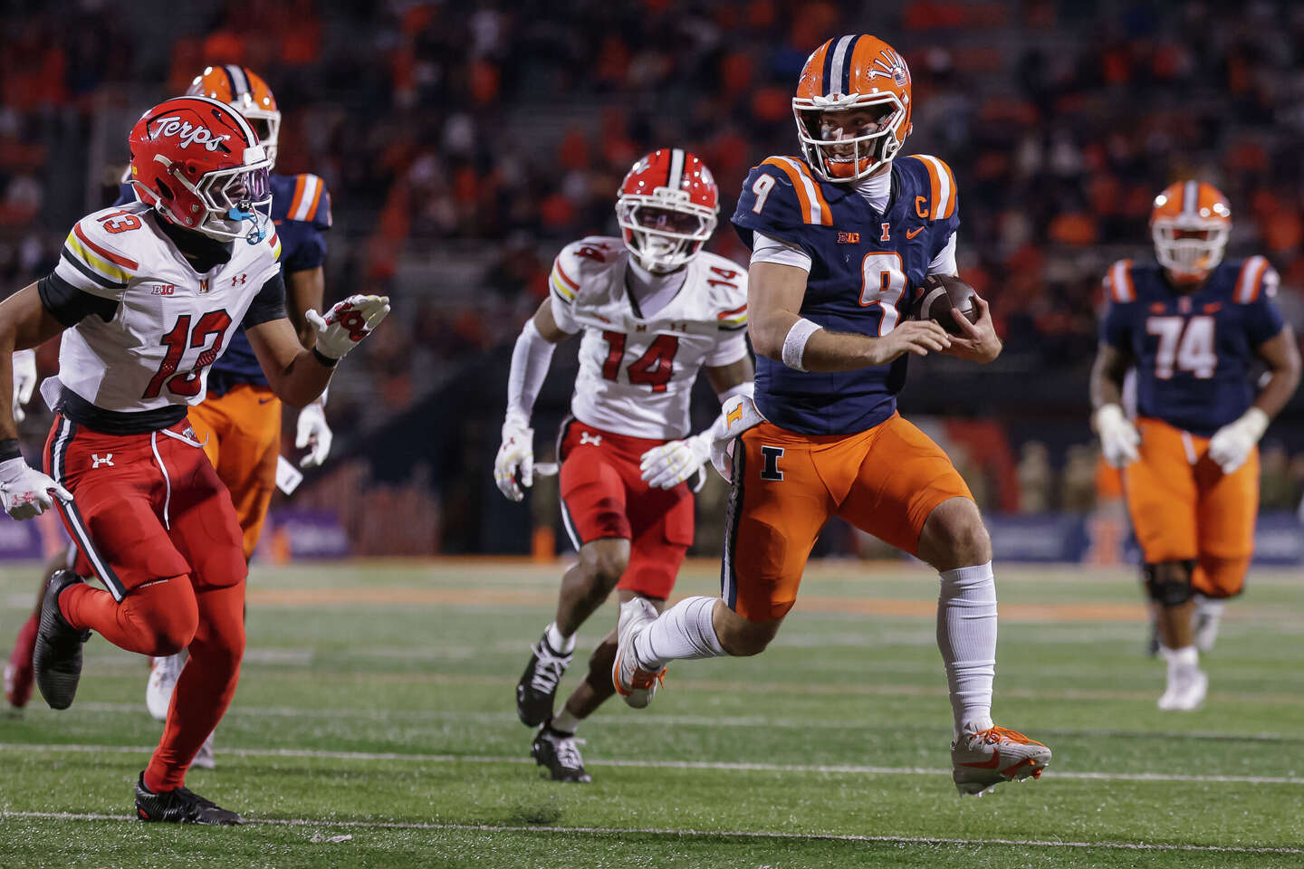Illinois vs. Wisconsin football game time, TV channel announced