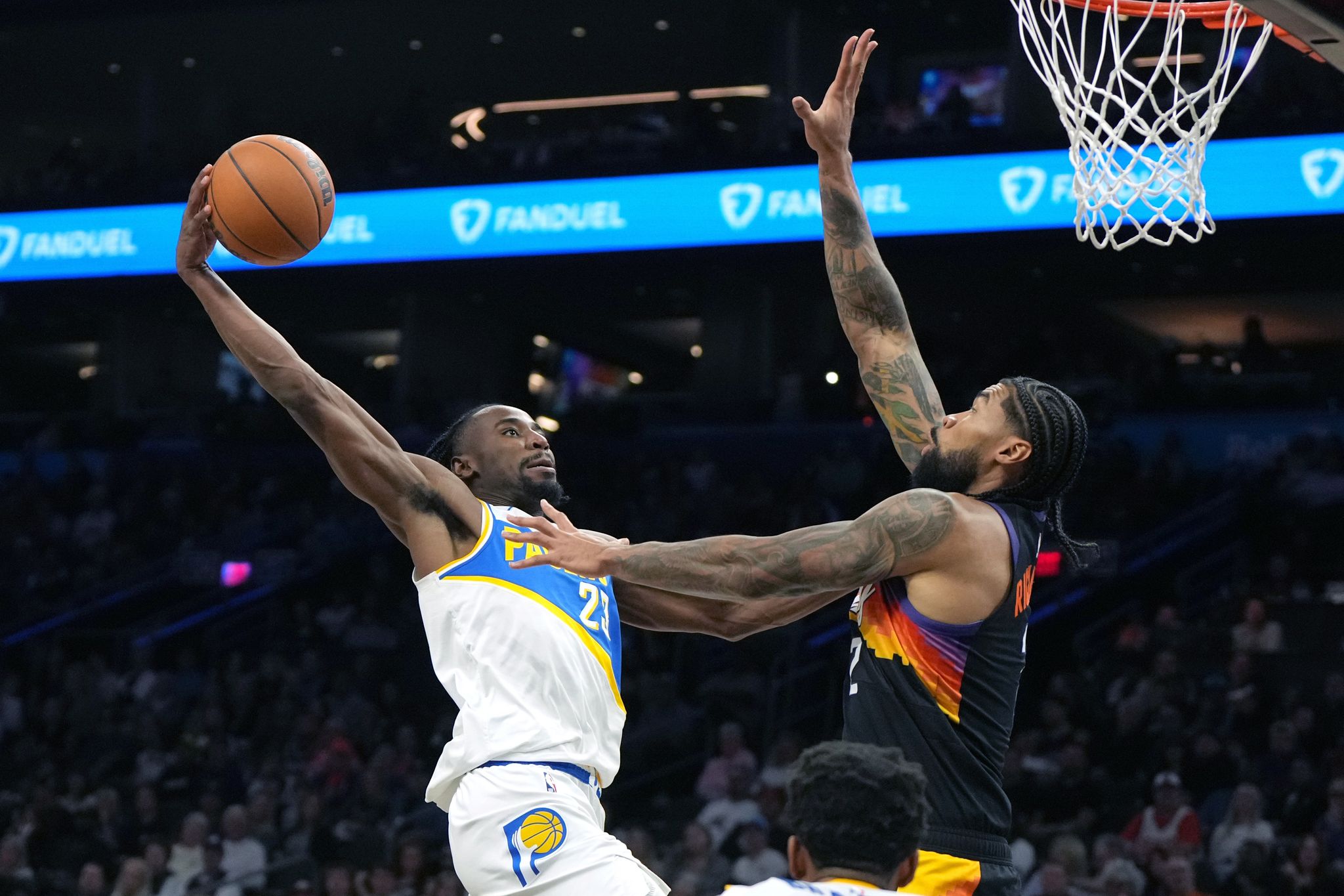 Pacers' Aaron Nesmith sidelined for a month with left knee injury