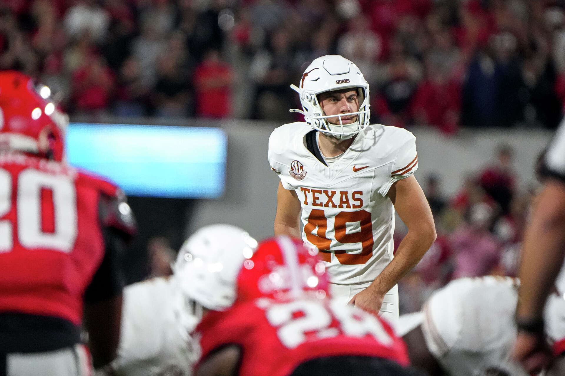 Texas Longhorns fell in rankings after loss Georgia loss