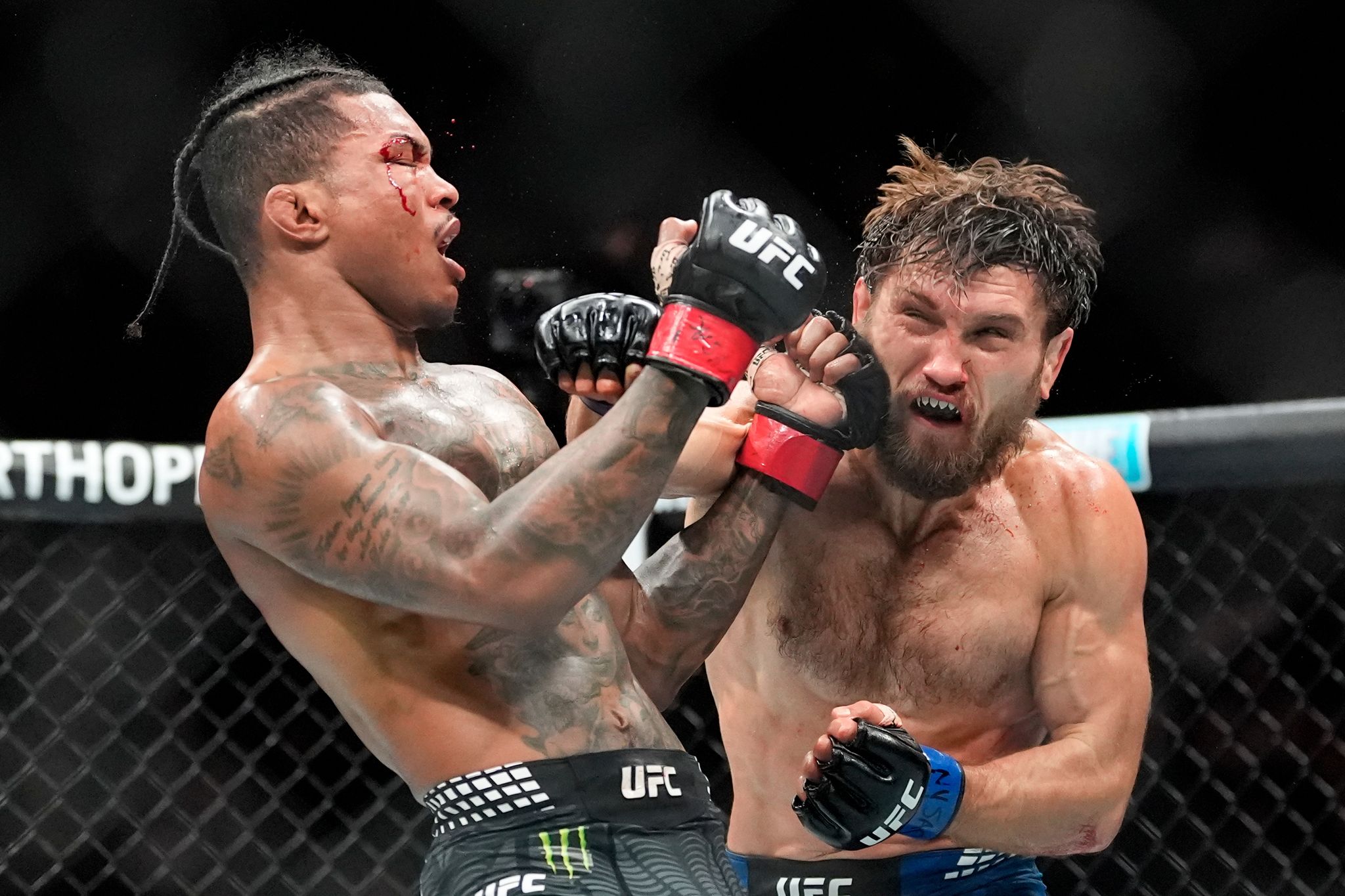 Ethyn Ewing won his 2nd MMA fight in 8 days in his UFC debut in New ...