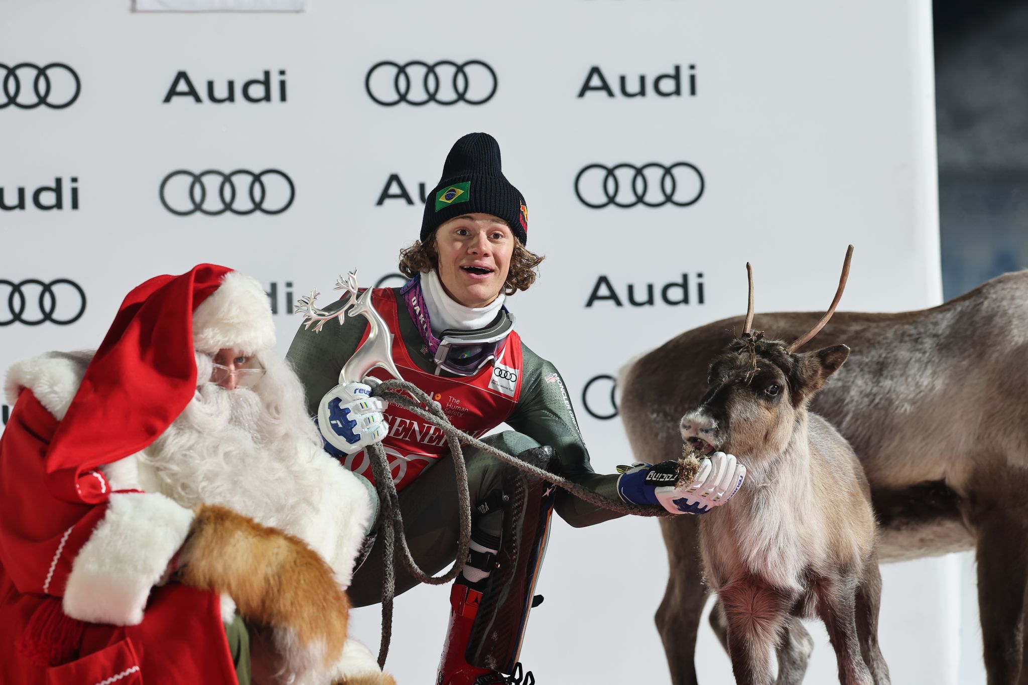 Pinheiro Braathen wins slalom to give Brazil its first Alpine skiing ...