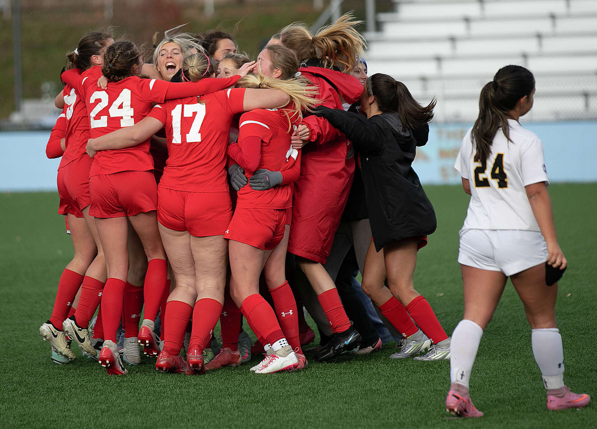 Greenwich defeats Amity in CIAC Class LL girls soccer championship