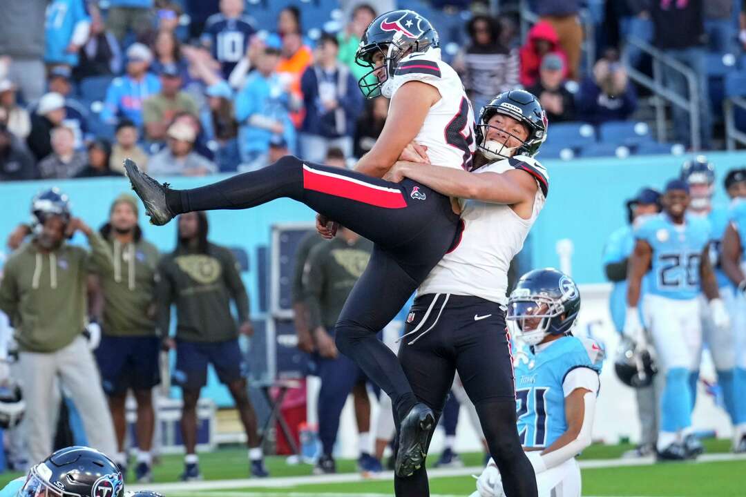 Who is Matthew Wright? Texans' fill-in kicker beats Titans with kick