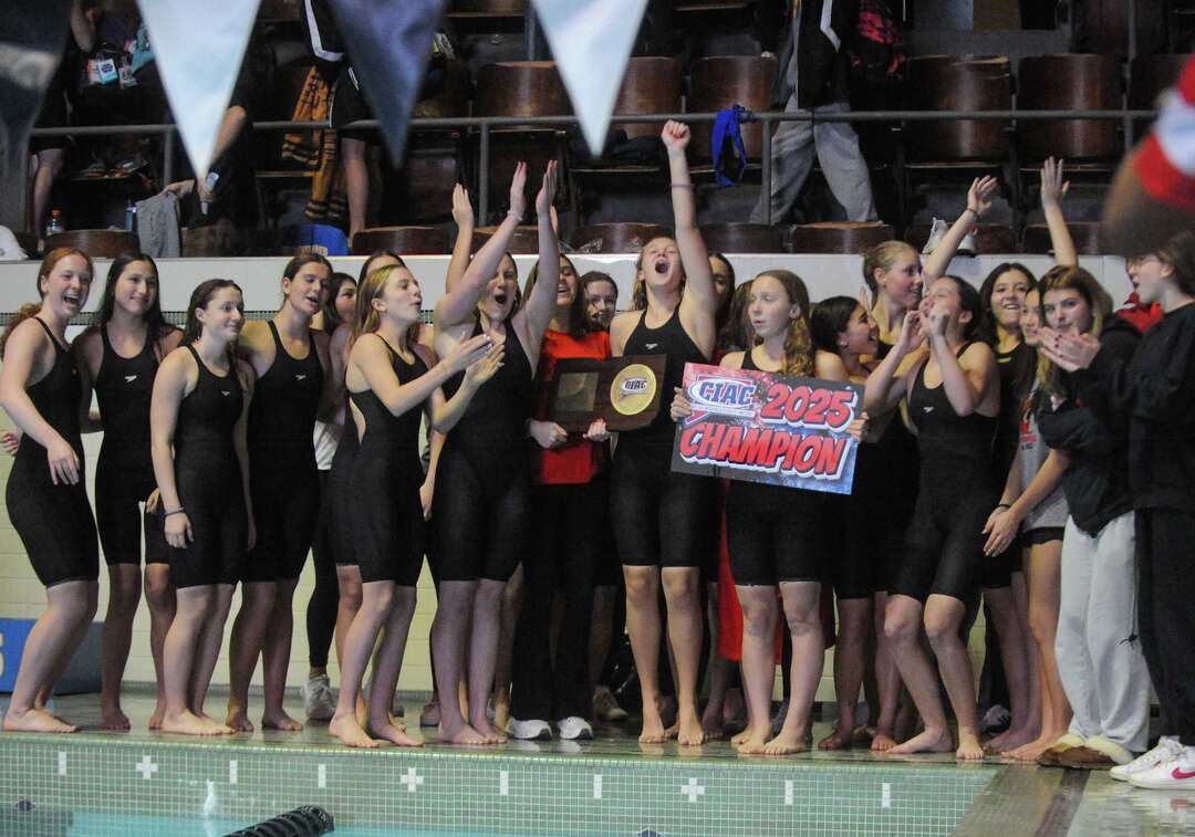 Greenwich High School wins CIAC girls swimming State Open