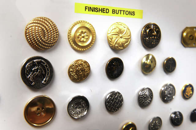 CT company has been making brass buttons since for more than 200 years