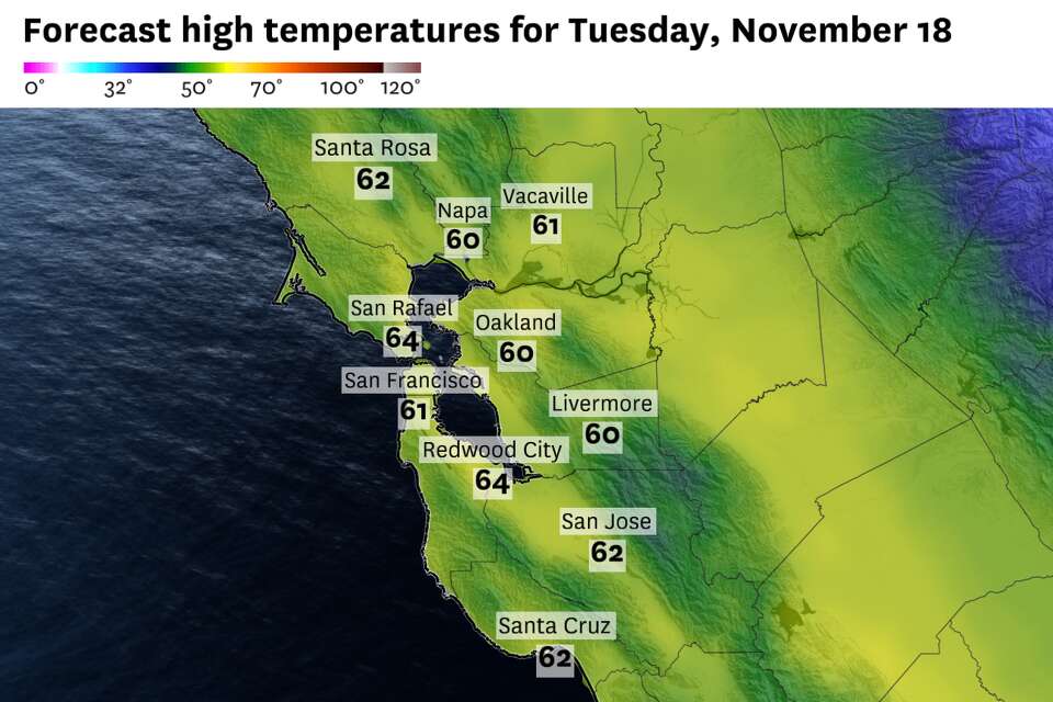 California rain streak pauses Tuesday as next storm approaches