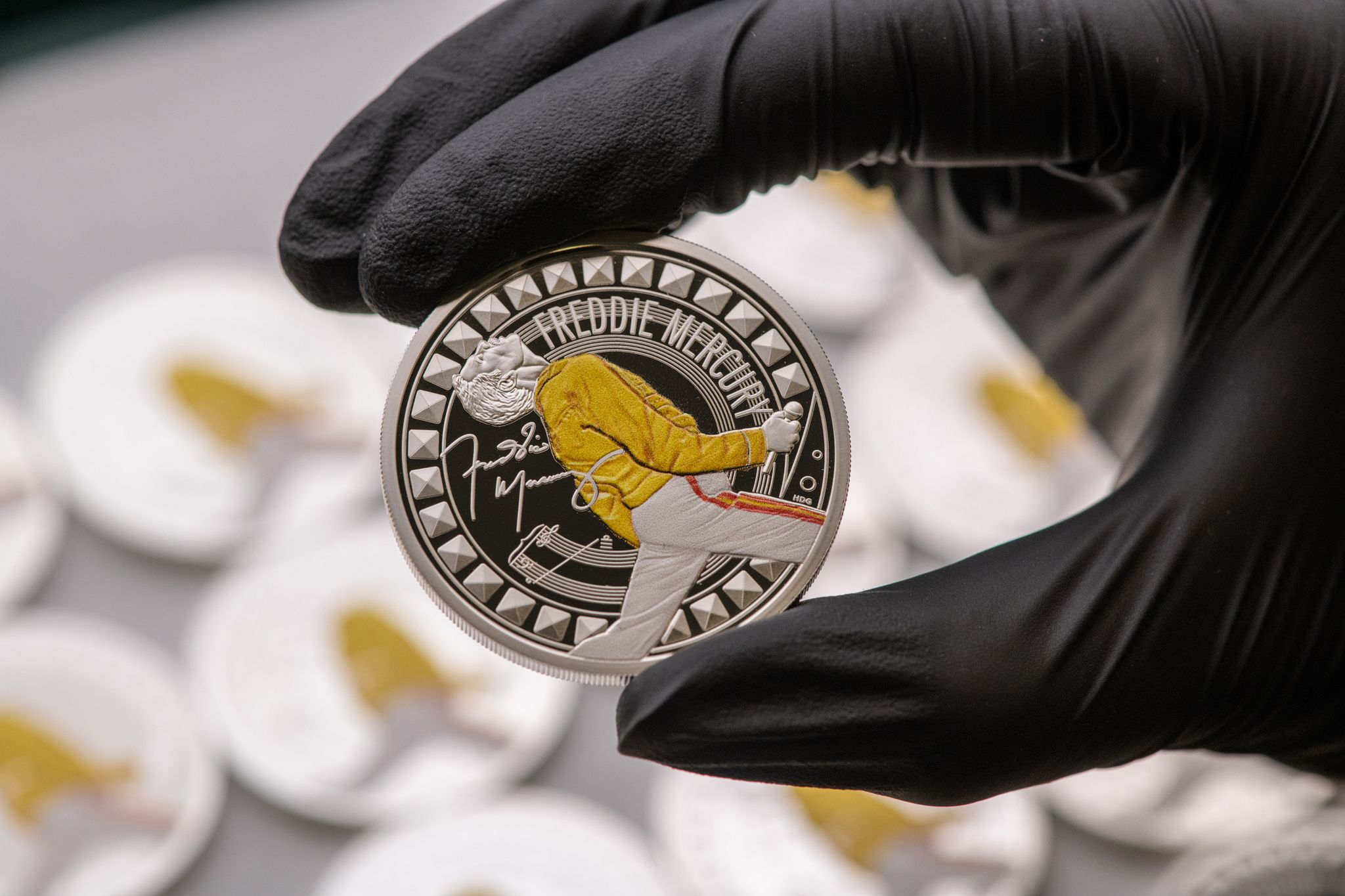 Britain's Royal Mint issues special Freddie Mercury coin in tribute to ...