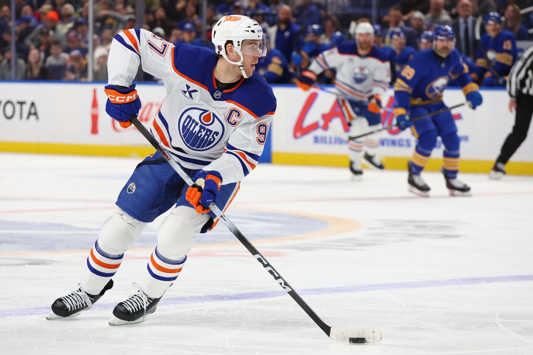 Ostlund scores twice as Sabres top Oilers 5-1