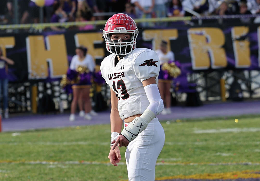 Unbeaten Calhoun set for Class 1A football semifinal vs. Brown County