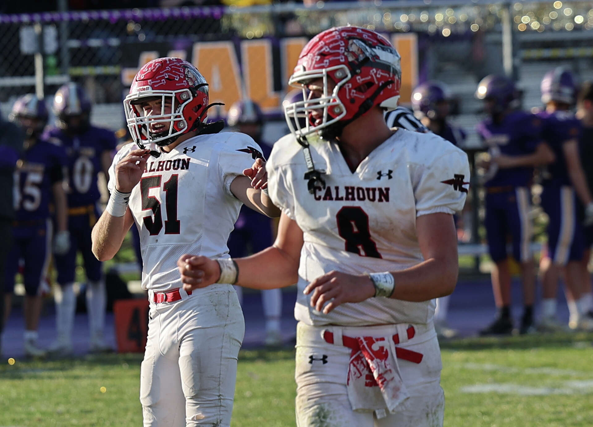 Unbeaten Calhoun set for Class 1A football semifinal vs. Brown County