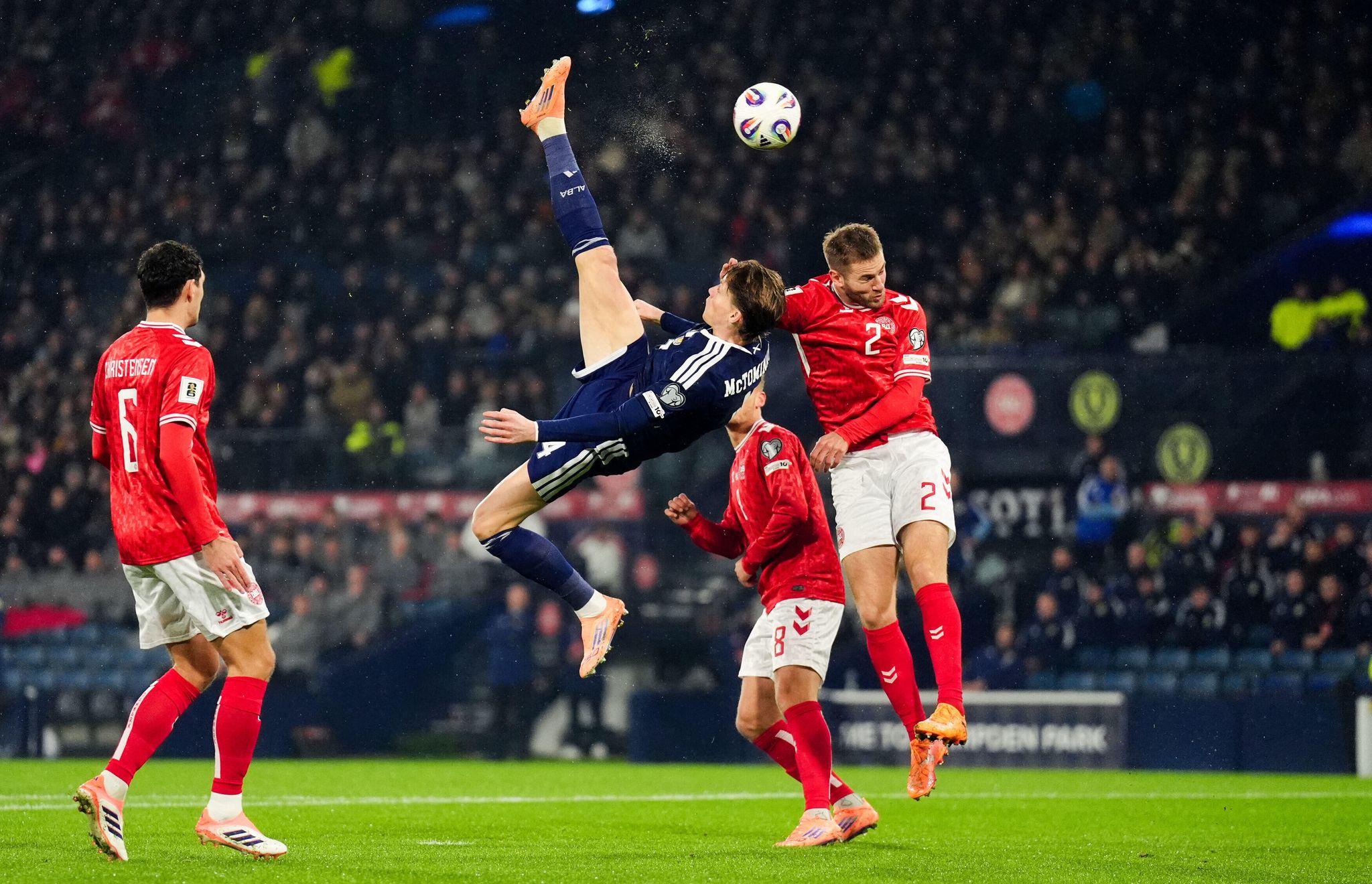 Scott McTominay scores bicycle kick goal for Scotland in key World Cup ...