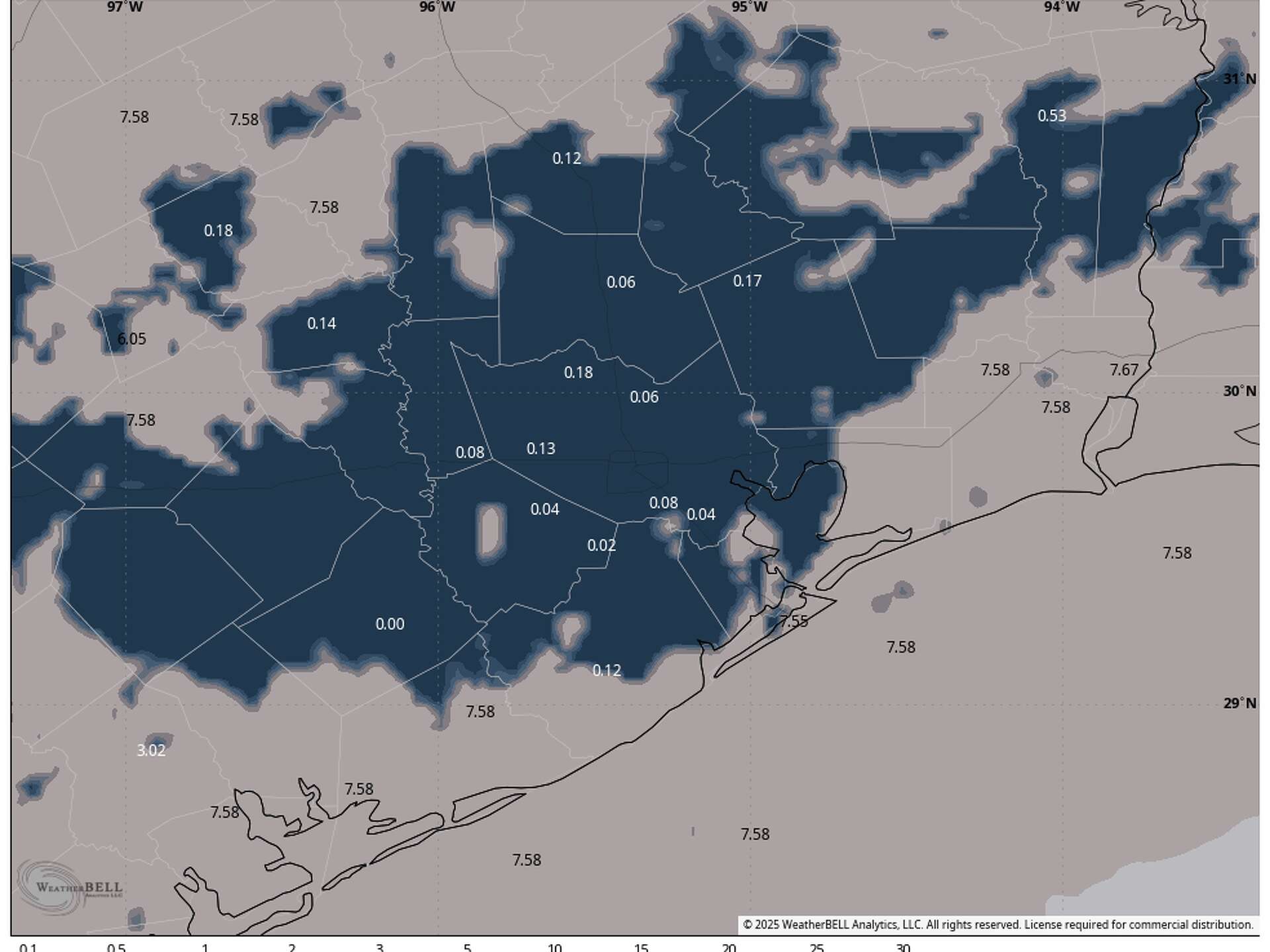 Houston forecast: Fog early, storms later this week