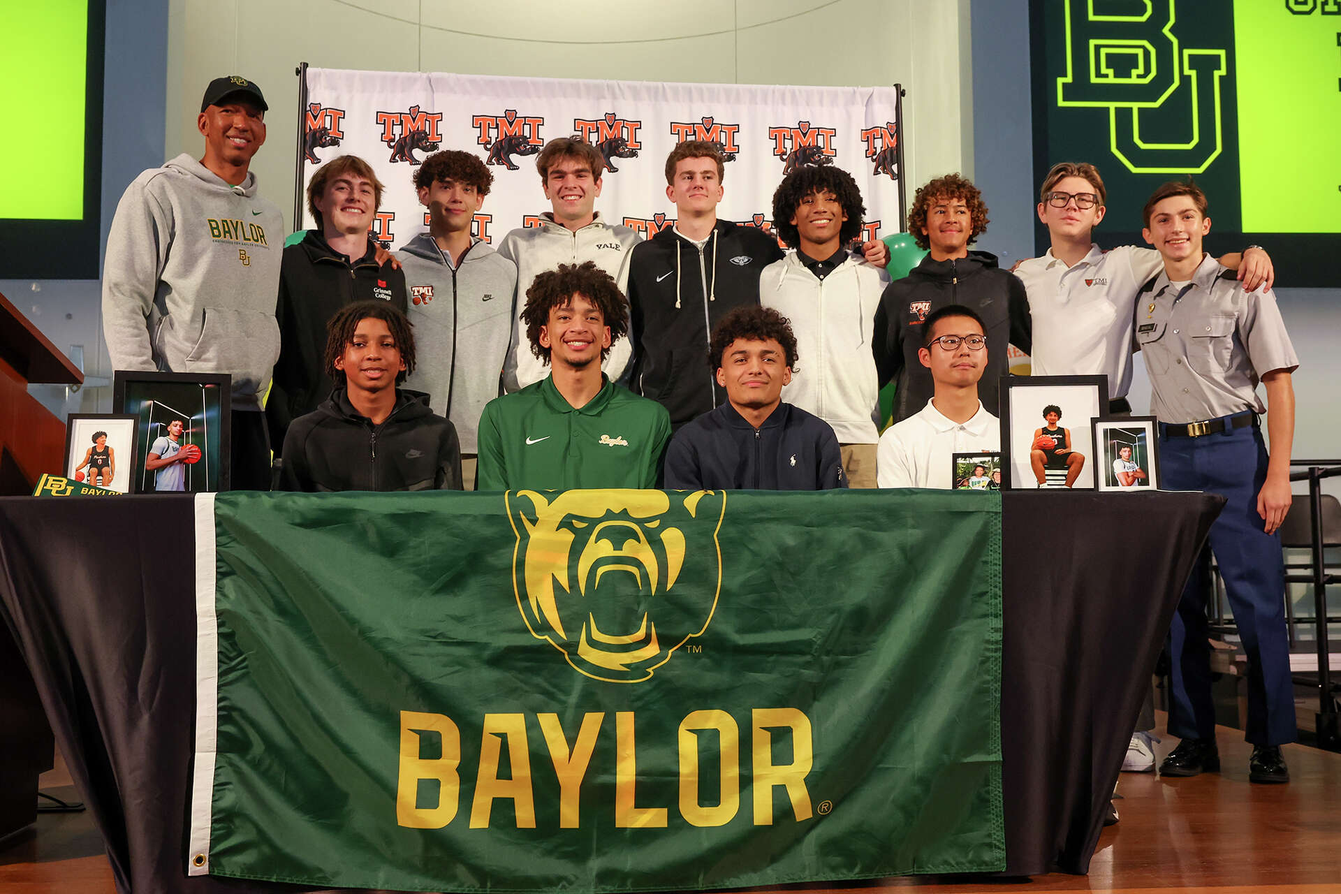 TMI’s Elijah Williams officially signs with Baylor men’s basketball