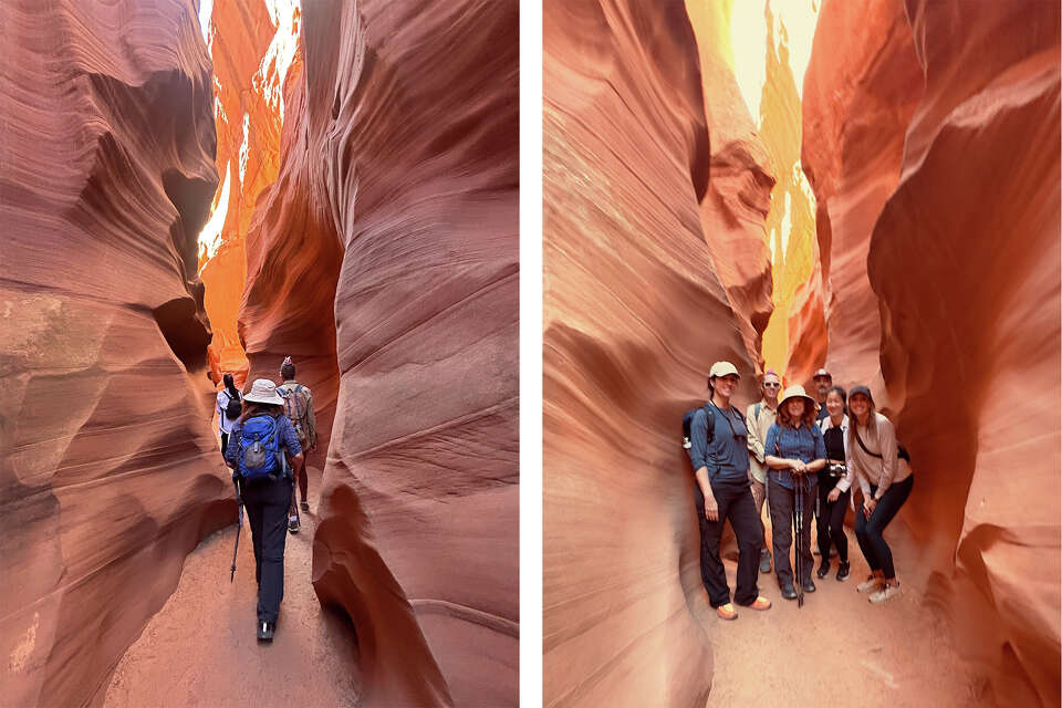 Arizona's secret slot canyon offers lovely scenery and no crowds