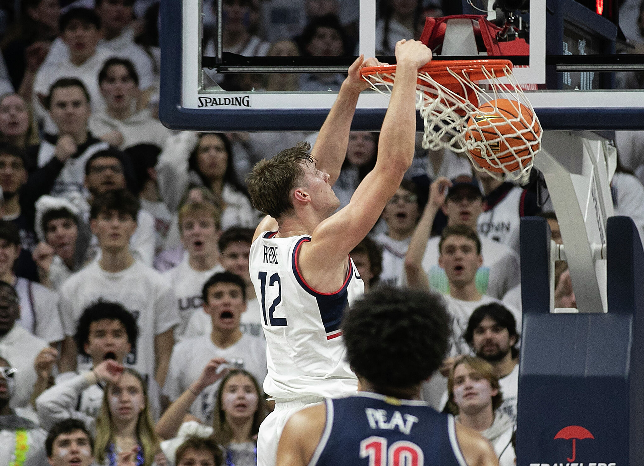 UConn freshman center Eric Reibe honored by Big East