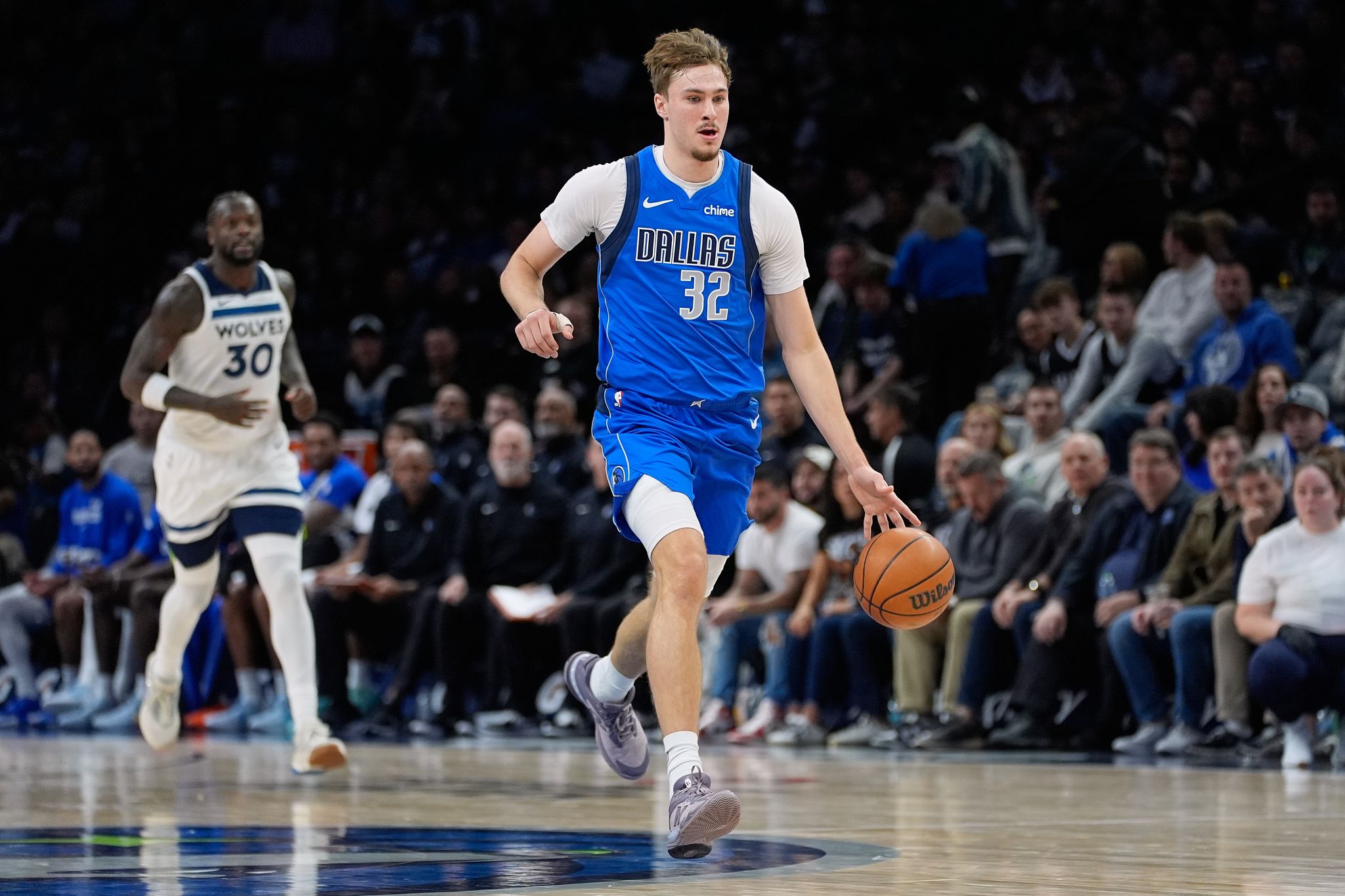 Mavericks' Cooper Flagg out with an illness, misses his first NBA game