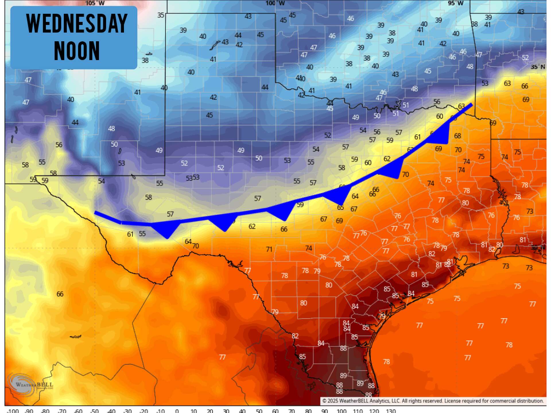 Cold front expected in Texas by Thanksgiving. Here's the latest.