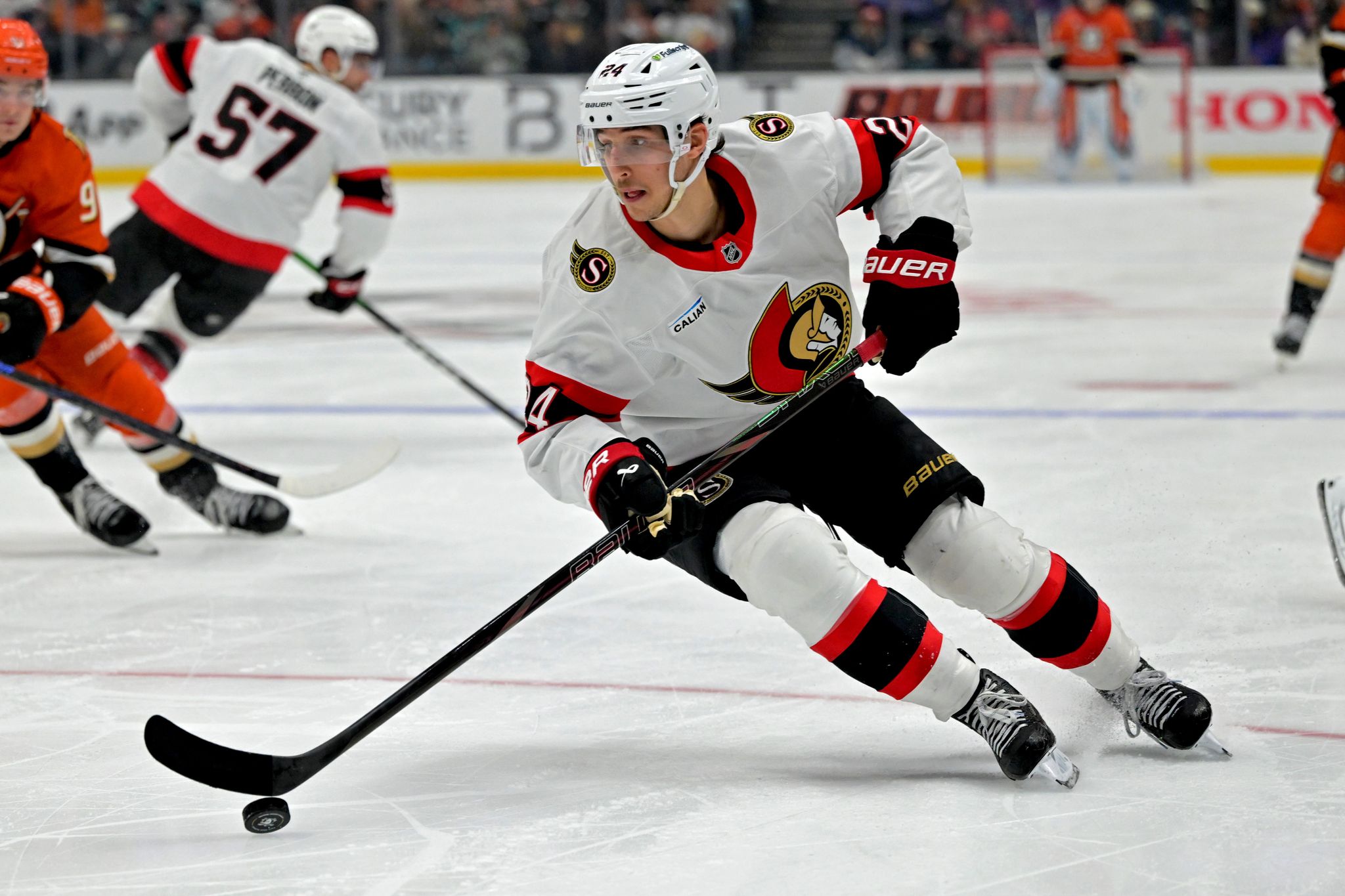 Batherson's deflection leads to winning goal in Senators' 3-2 victory ...