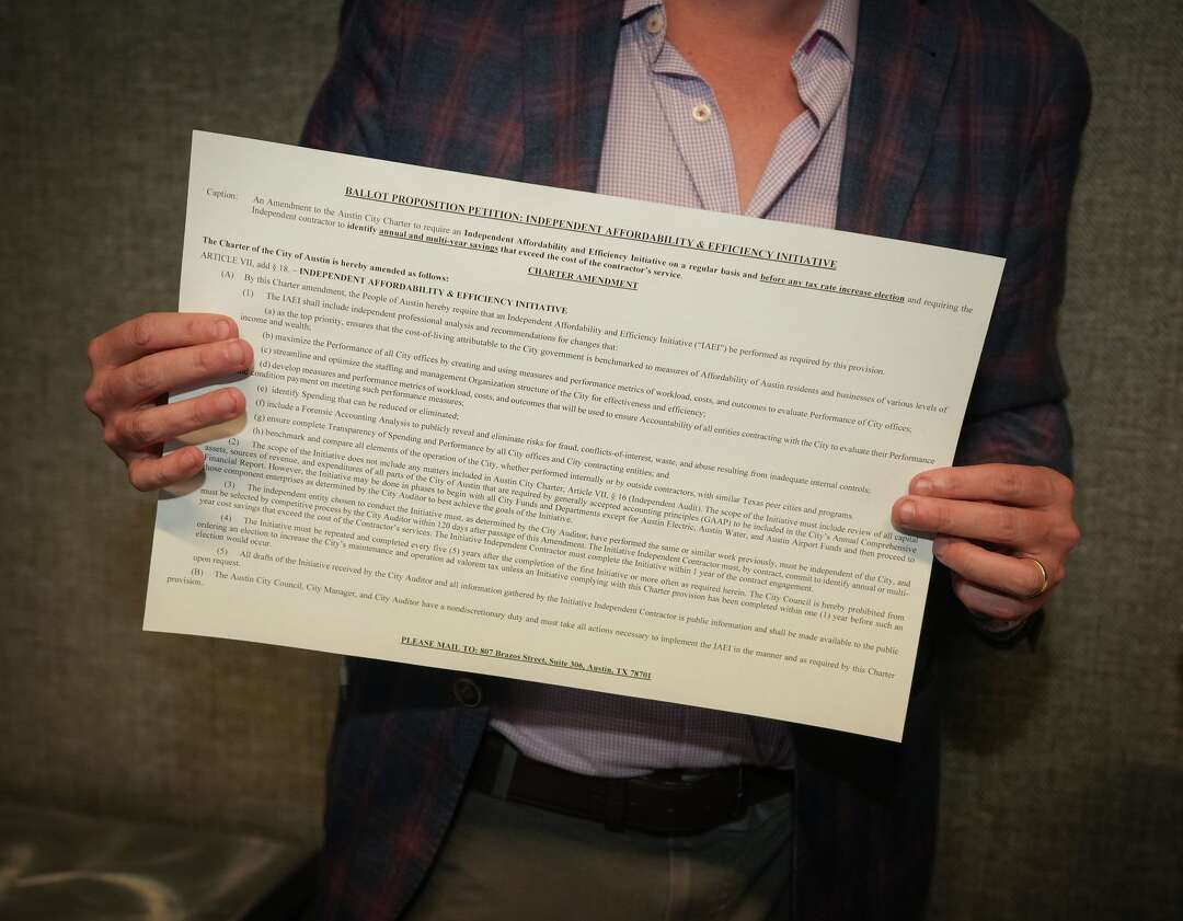 Save Austin Now announces petition drive to force city budget audit