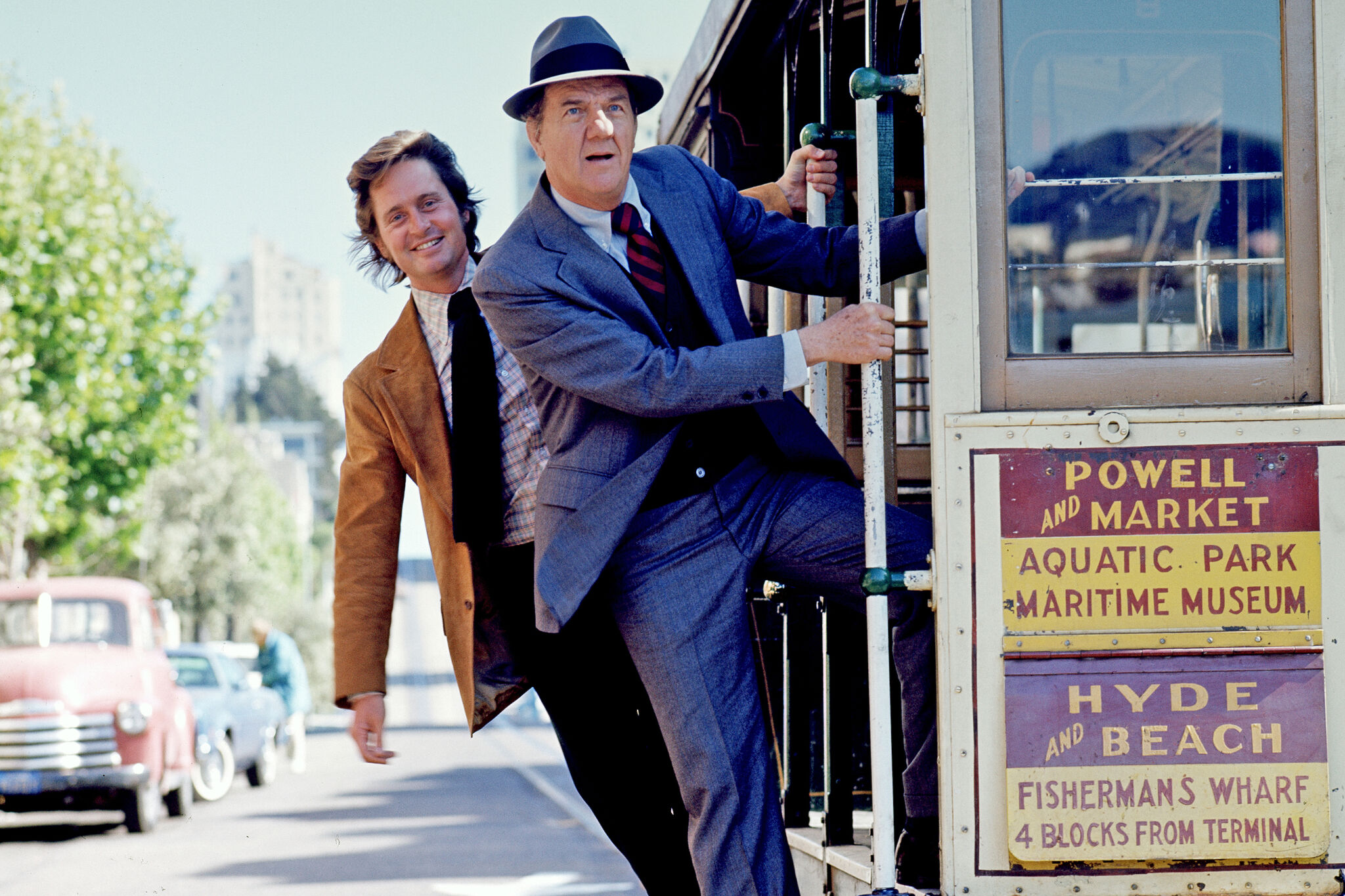 Michael Douglas recalls wild Nob Hill stunt that almost got him fired