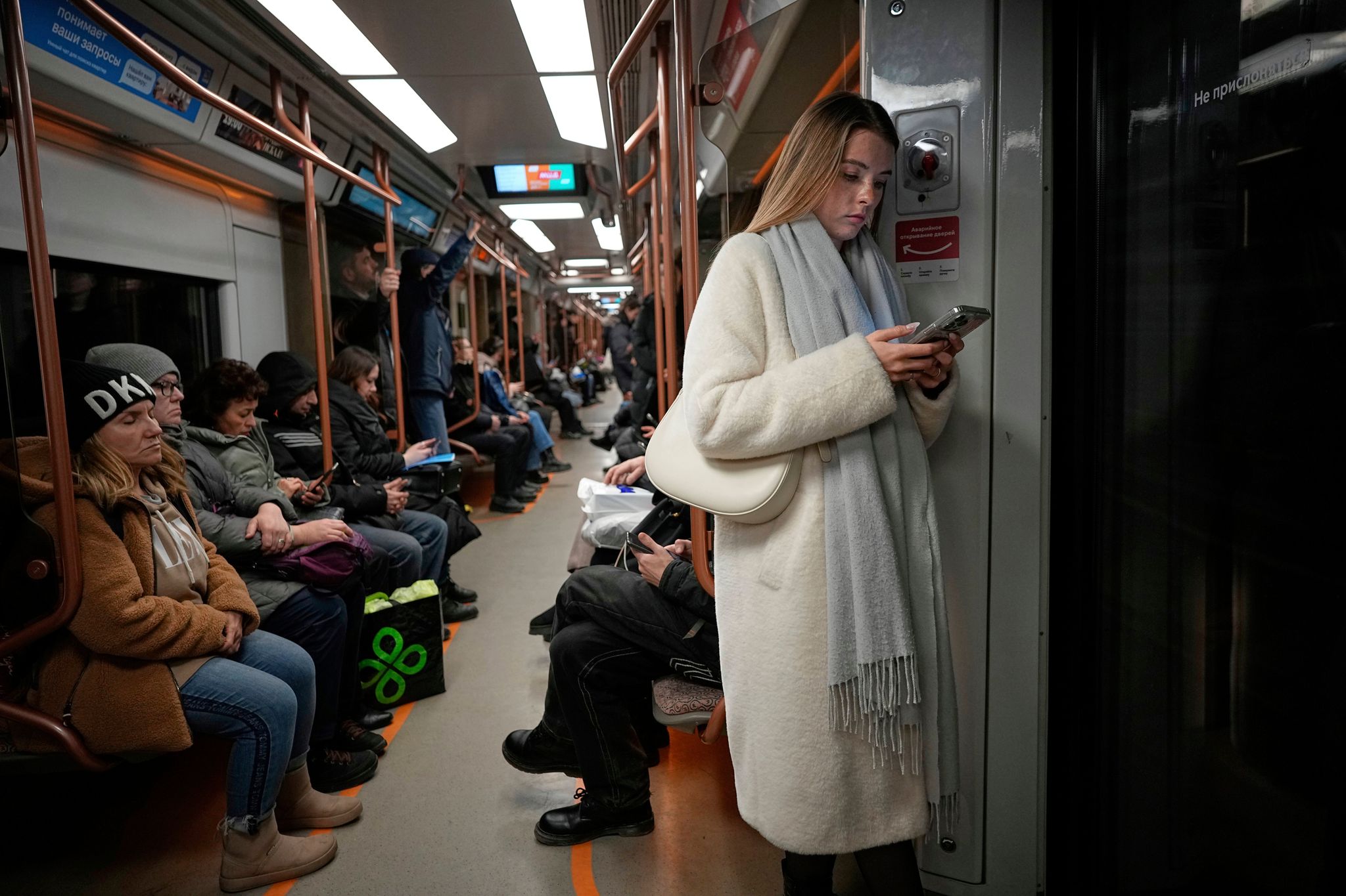 Frustrations grow in Russia over cellphone internet outages that disrupt daily life