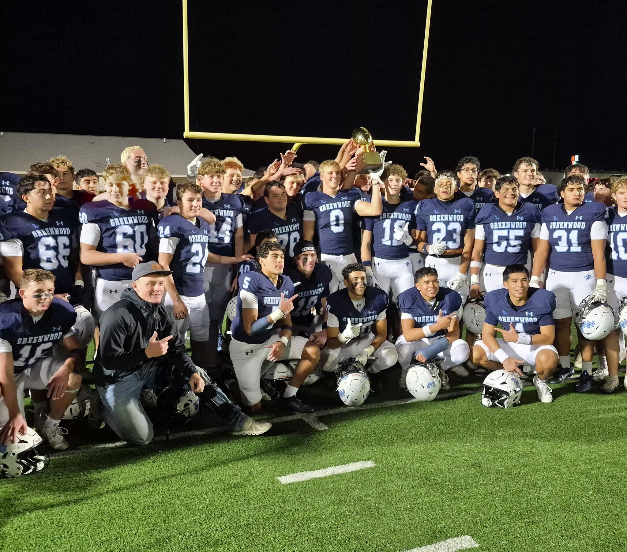 No. 4 Greenwood football cruises past Eagle Mountain in area round