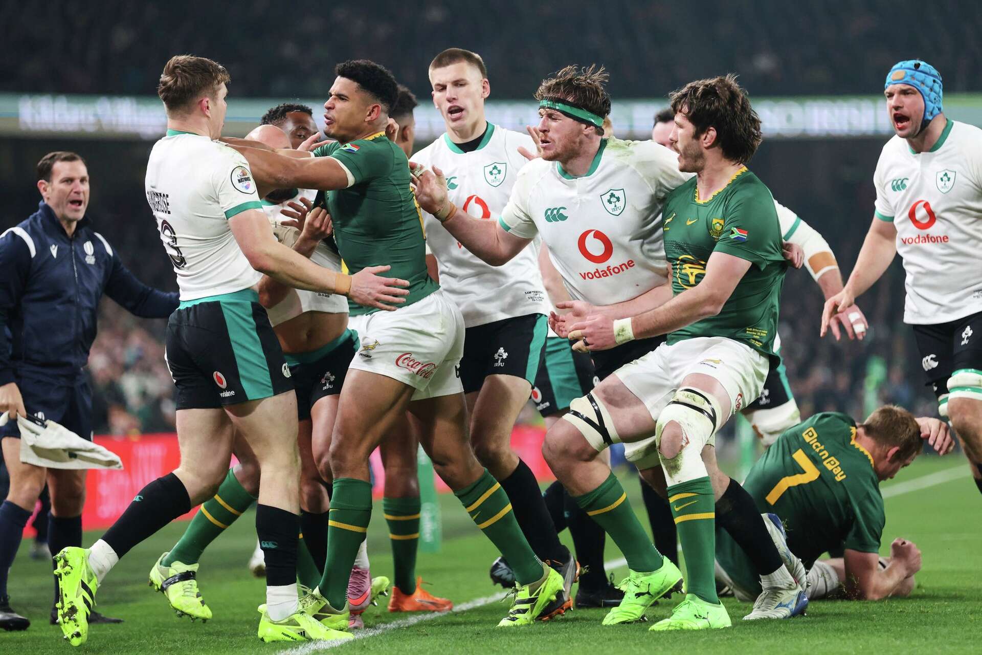 Chaos and drama mark the Springboks' first win in Dublin in 13 years