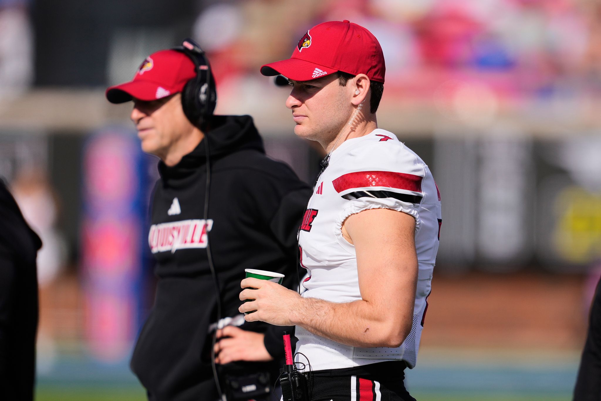 Louisville QB Miller Moss doesn't play in loss at SMU because of a foot ...