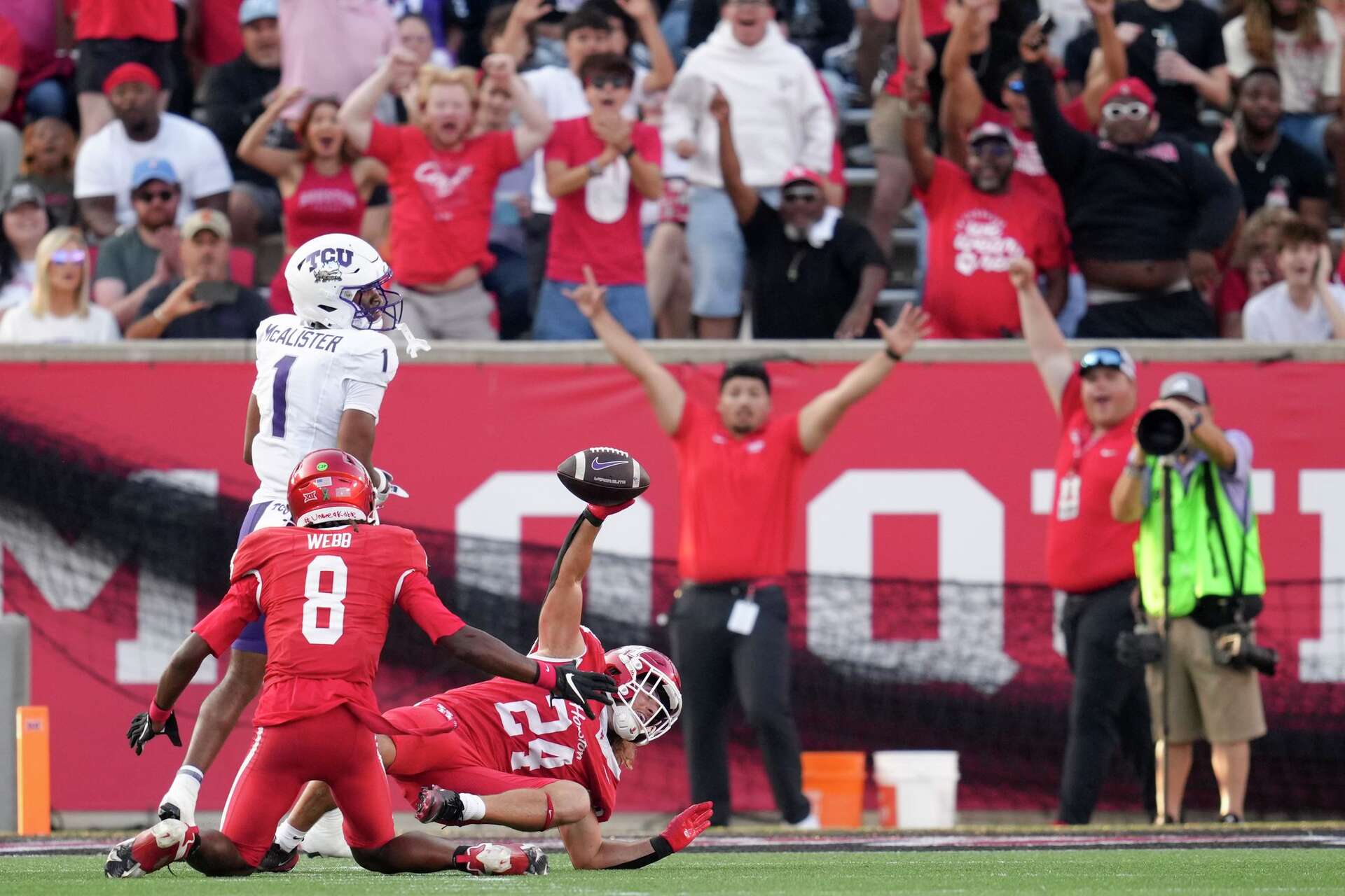 Houston Cougars football falls to TCU despite forcing 4 turnovers
