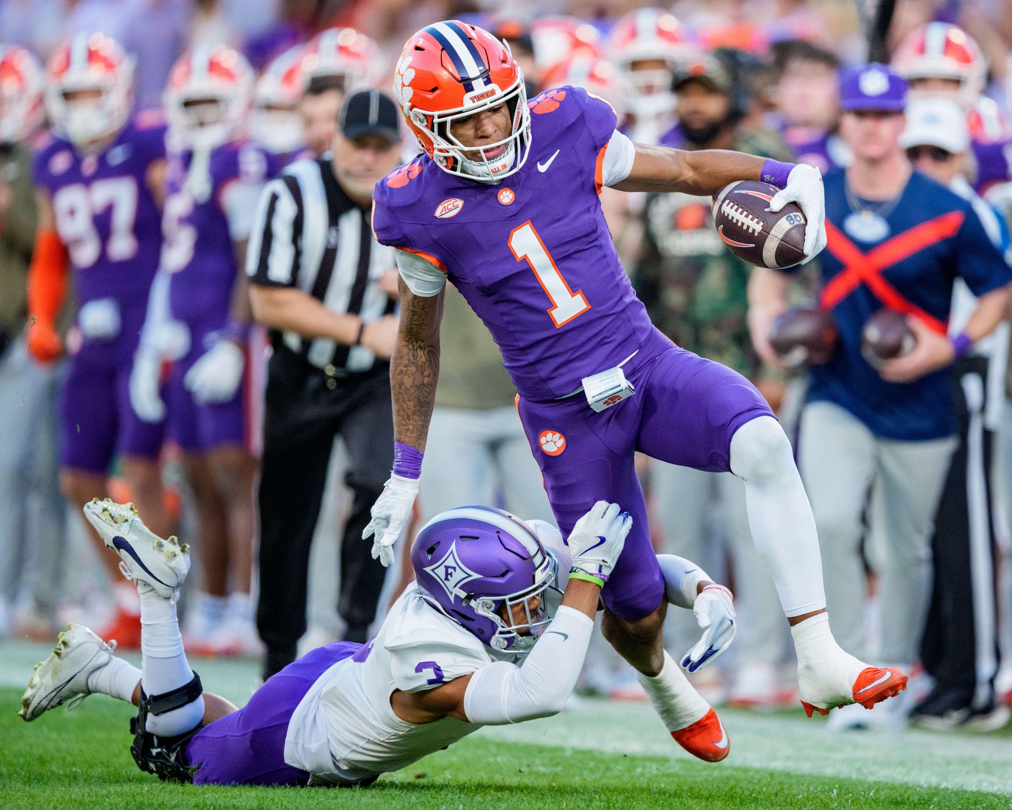 Clemson clinches bowl eligibility with 45-10 win over FCS-member Furman