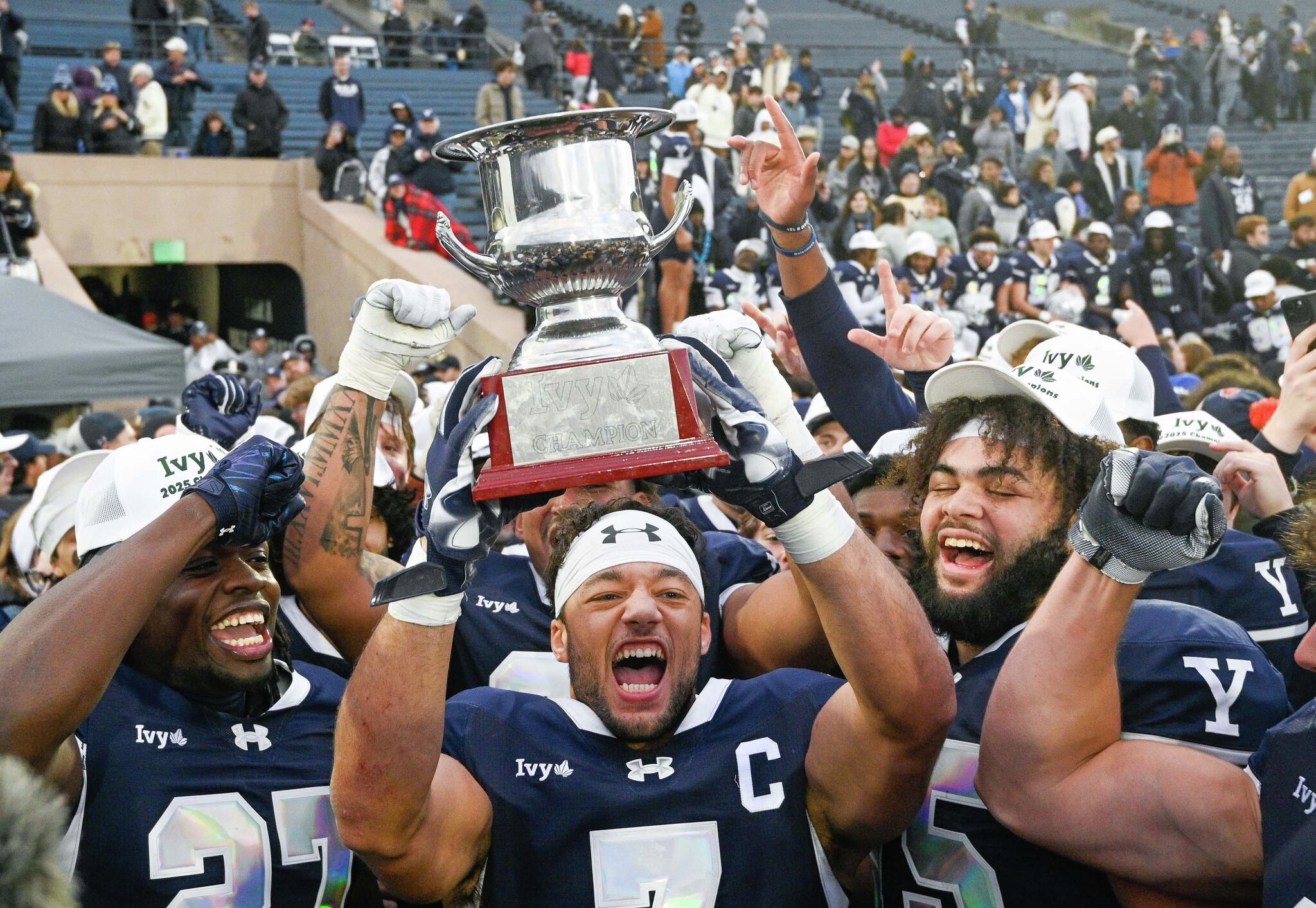 Yale tops Harvard for Ivy League championship and FCS berth