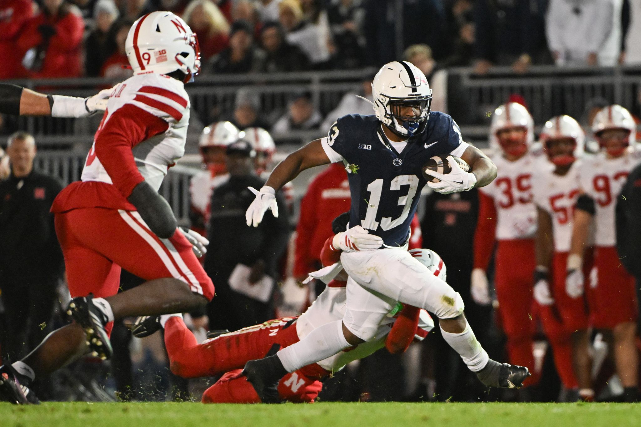 Allen becomes Penn State's career rushing leader as Nittany Lions pound ...