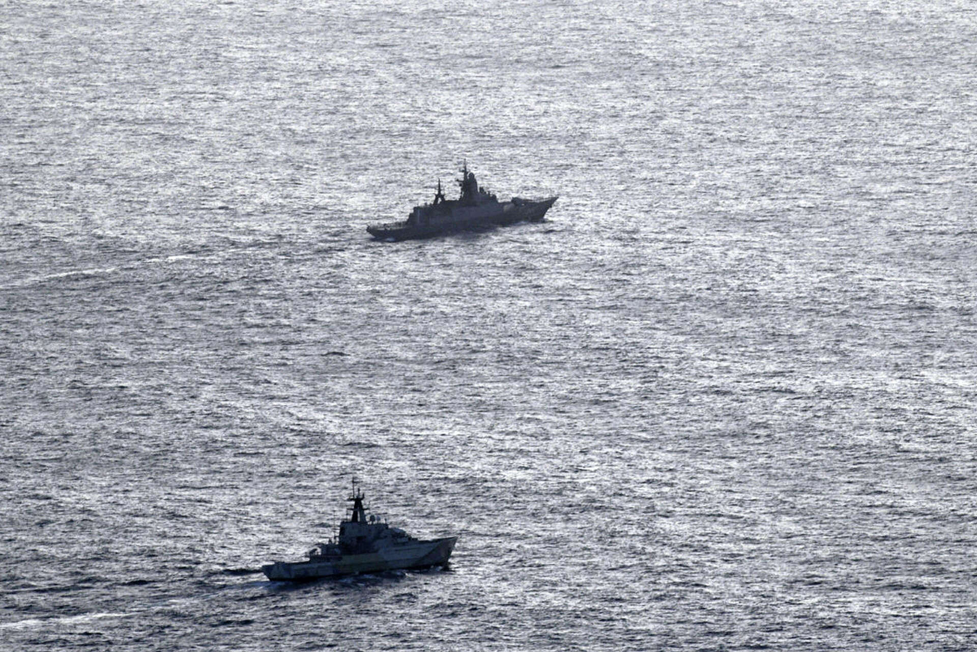 UK navy intercepts Russian corvette and tanker as Moscow steps up naval ...