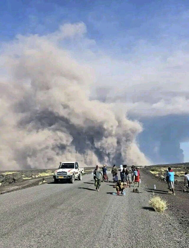 Volcano erupts in northern Ethiopia, sending ash plumes toward Yemen ...