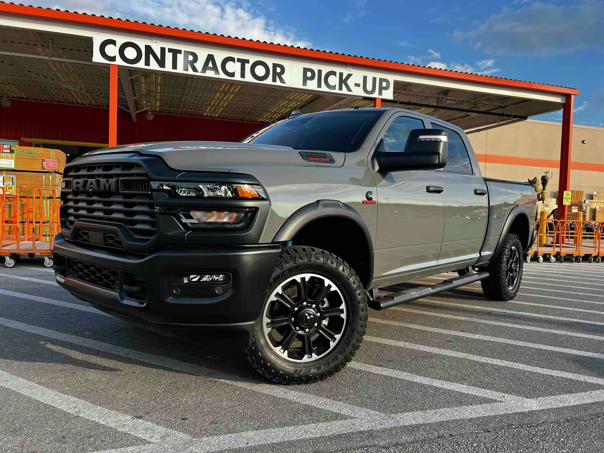 2026 Ram 2500hHD Warlock diesel delivers big torque, modest comfort