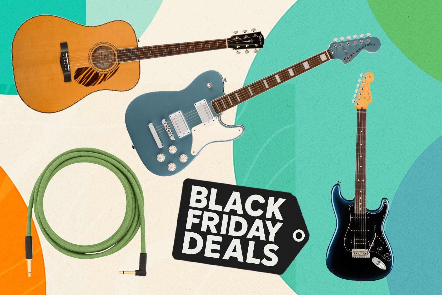 Fender has 30% off guitars, basses, and accessories or Black Friday