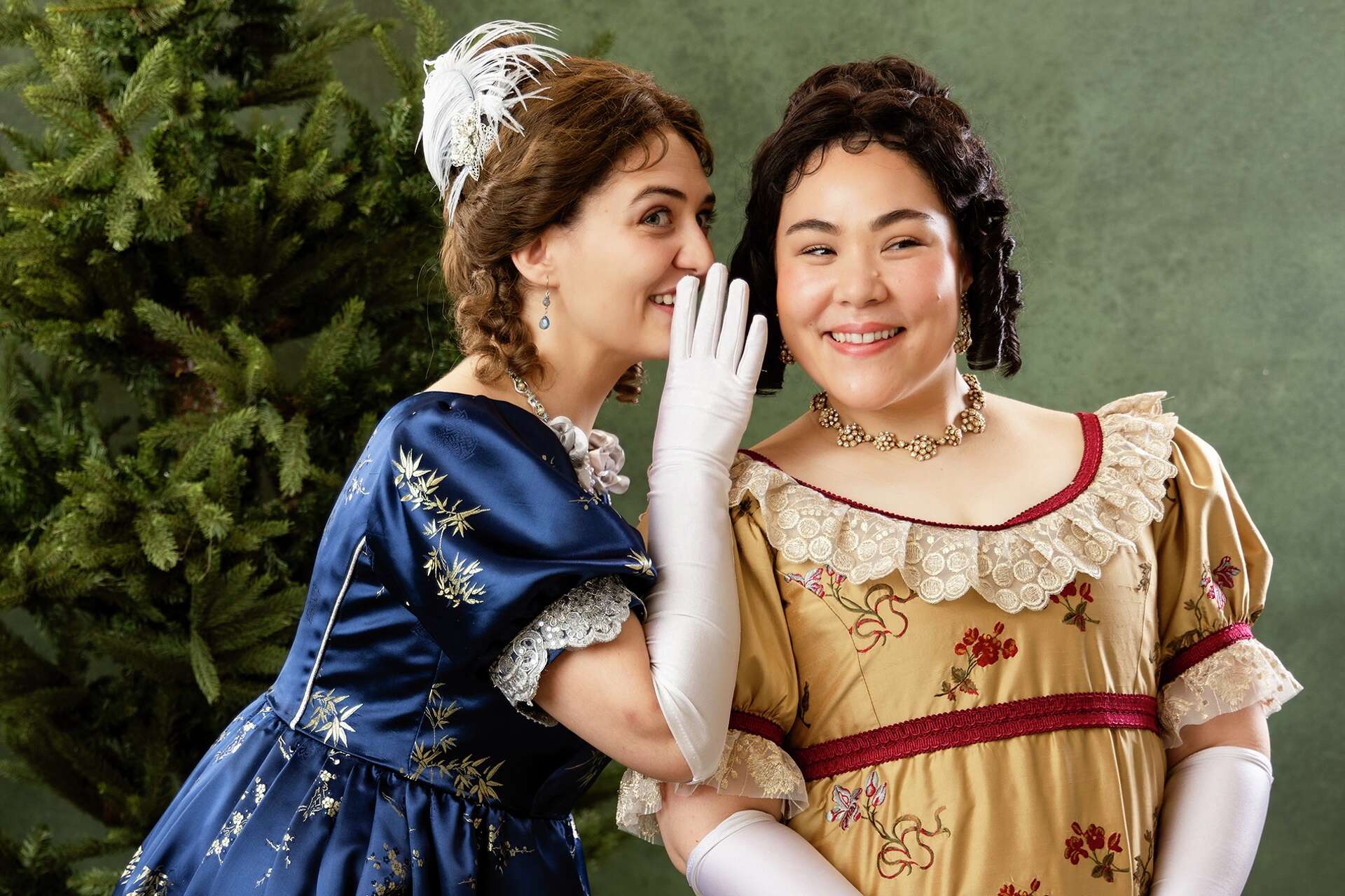Holiday comfort fare returns in TheatreWorks’ ‘Georgiana and Kitty’