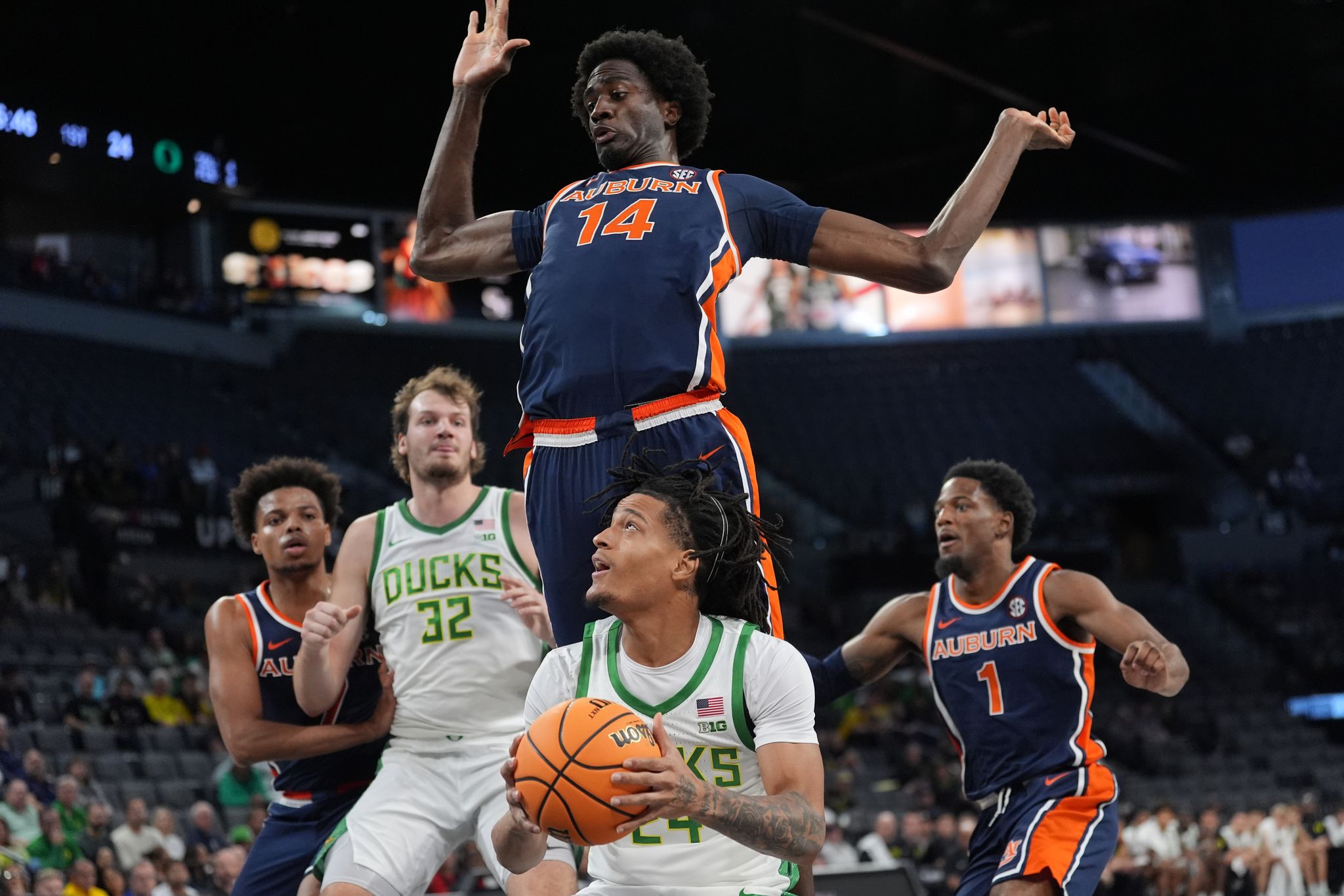 Auburn center Emeka Opurum to miss the rest of the season with a ...