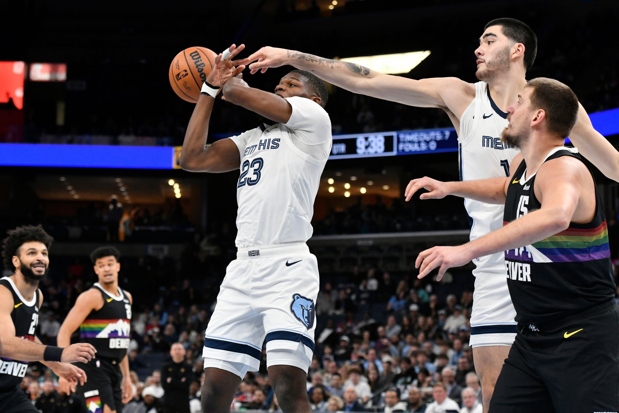 Jamal Murray, Peyton Watson help Nuggets hold off a late push by ...