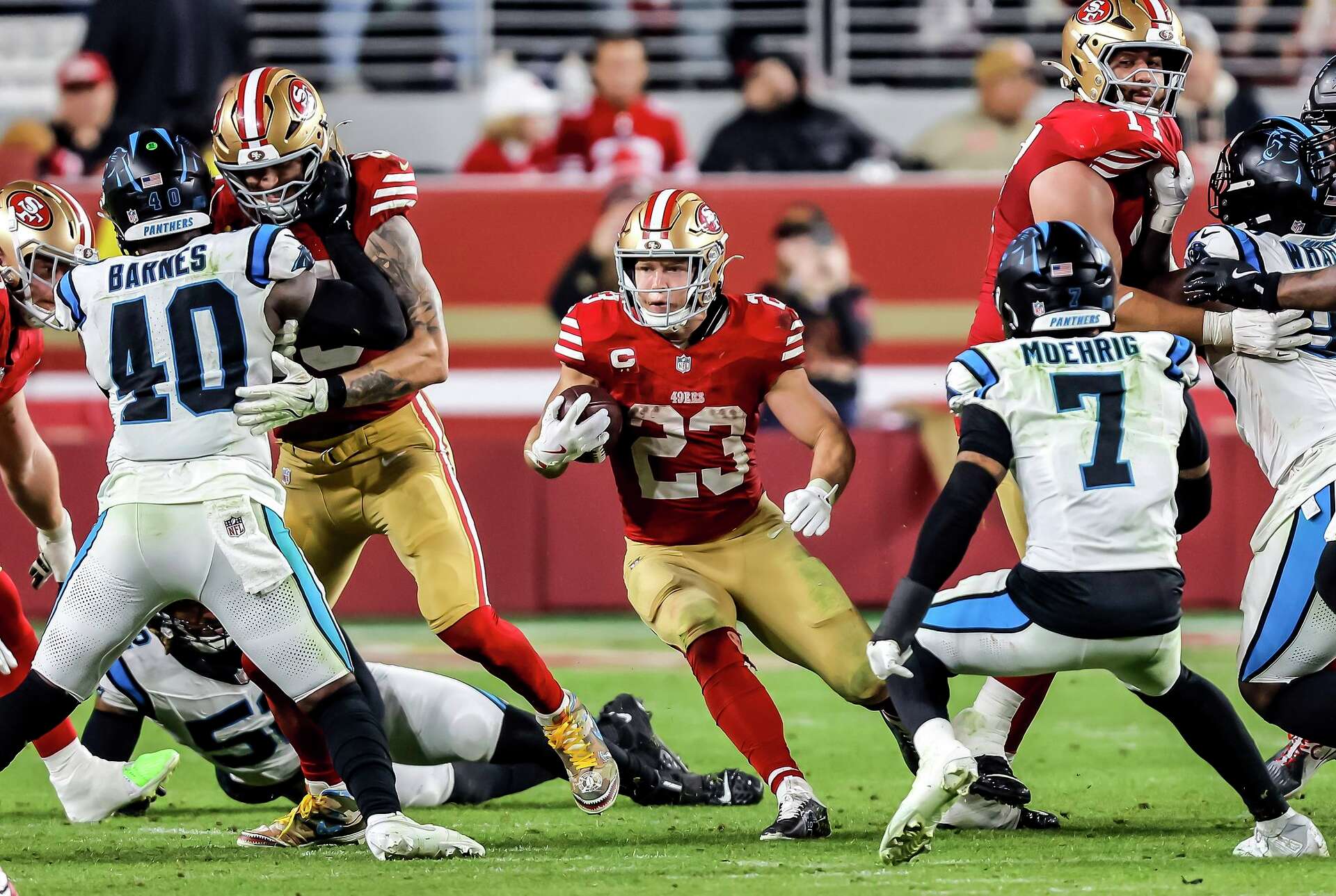 Why Christian McCaffrey is Mr. Reliable 49ers need now more than ever