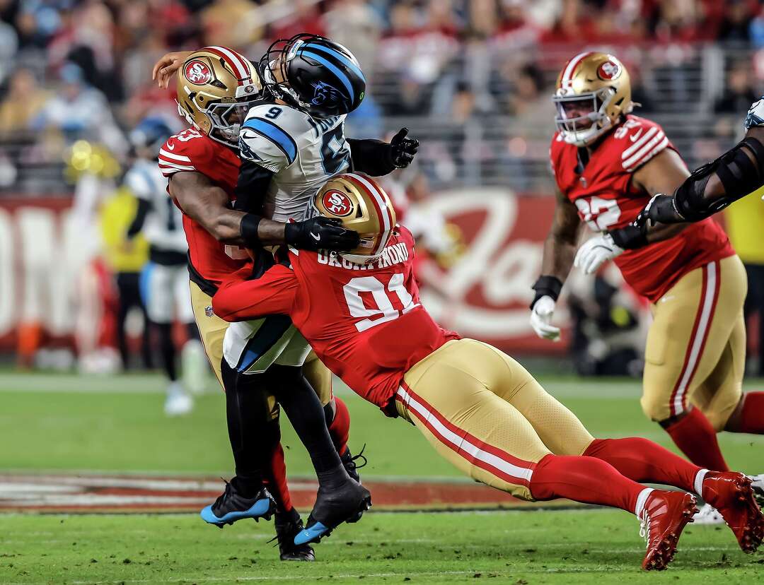 49ers’ no-name defense produces no-doubt dominance in victory