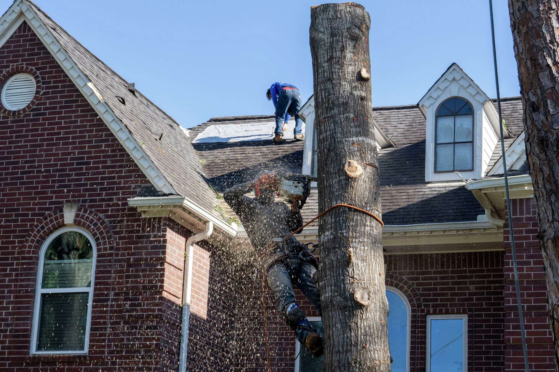 Houston tornado damage: Cleanup underway after Monday storm