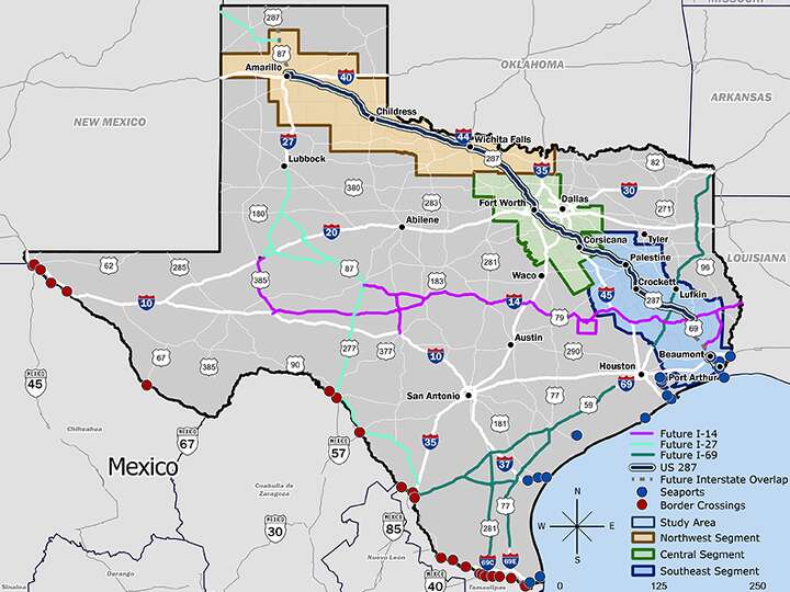 Texas eyes turning 671 miles of US 287 into next interstate