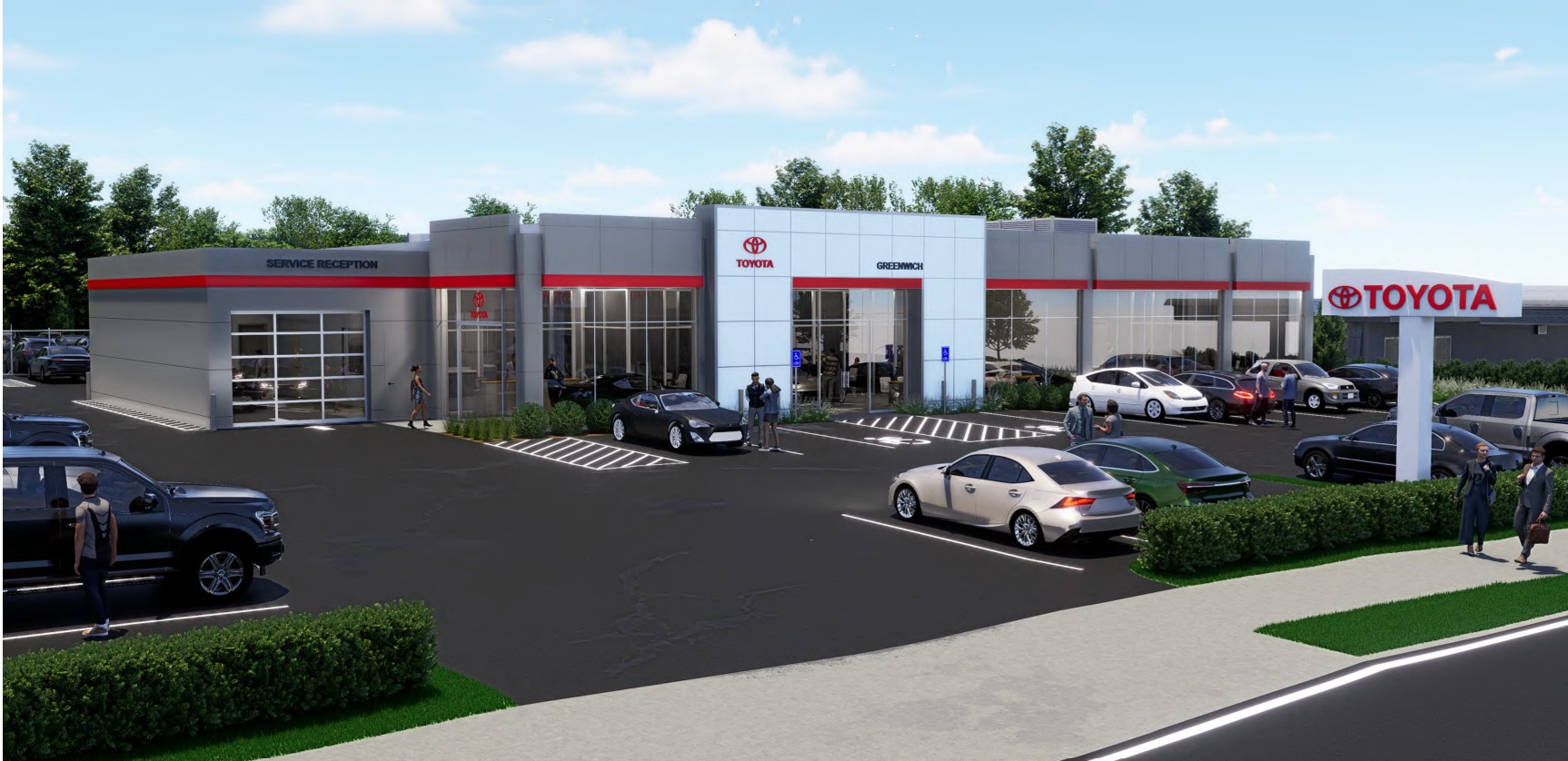 Plans for expansion of Toyota dealership in Cos Cob approved