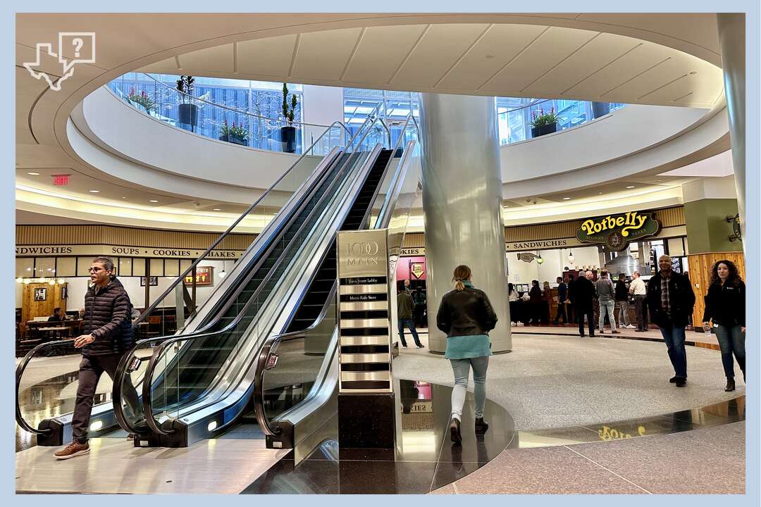 Why does Houston have downtown tunnels?