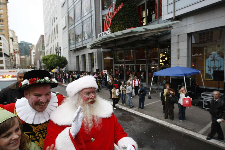 Macy’s in S.F.’s Union Square won’t have a Santa this year