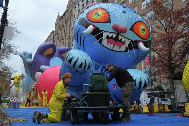 A welcome form of inflation: Balloons take shape for Macy’s ...