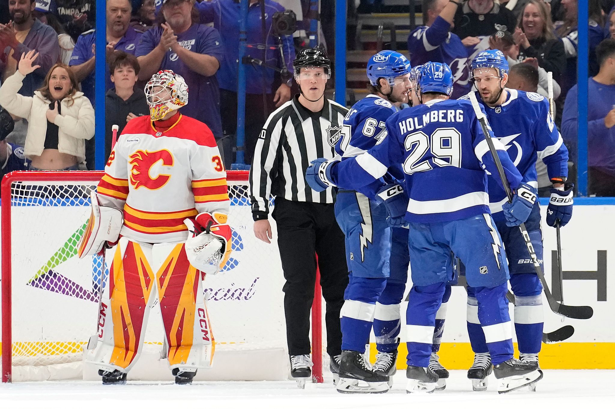 Andrei Vasilevskiy stops 32 shots, Lightning beat Flames 5-1 for 5th ...