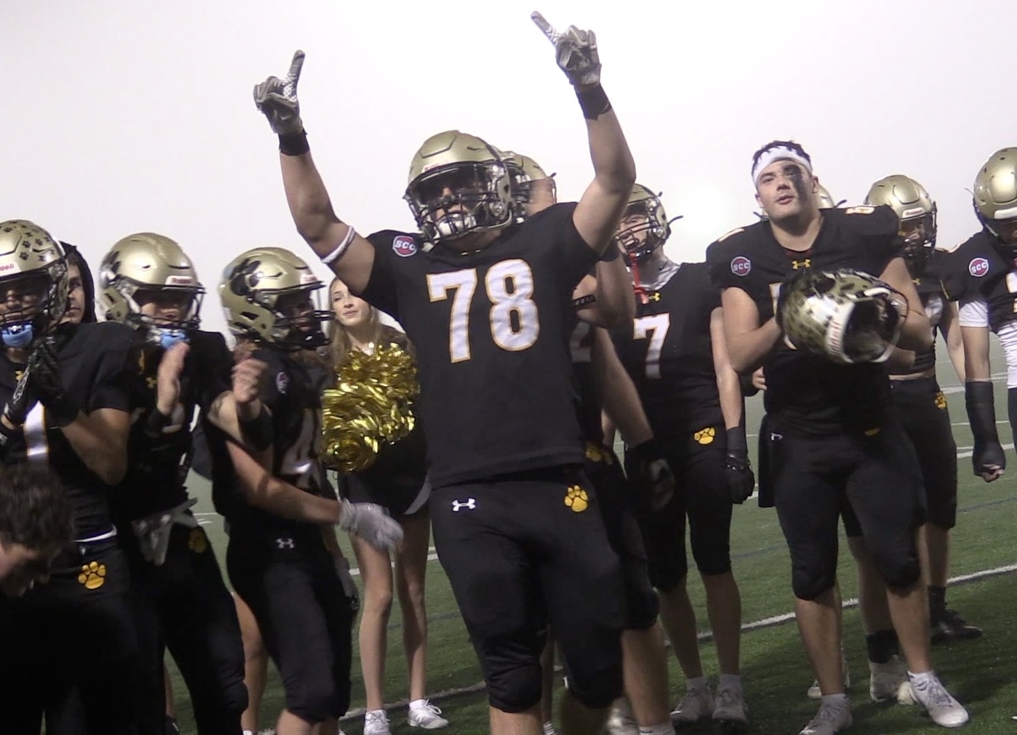 Daniel Hand High School football defeated rival Guilford